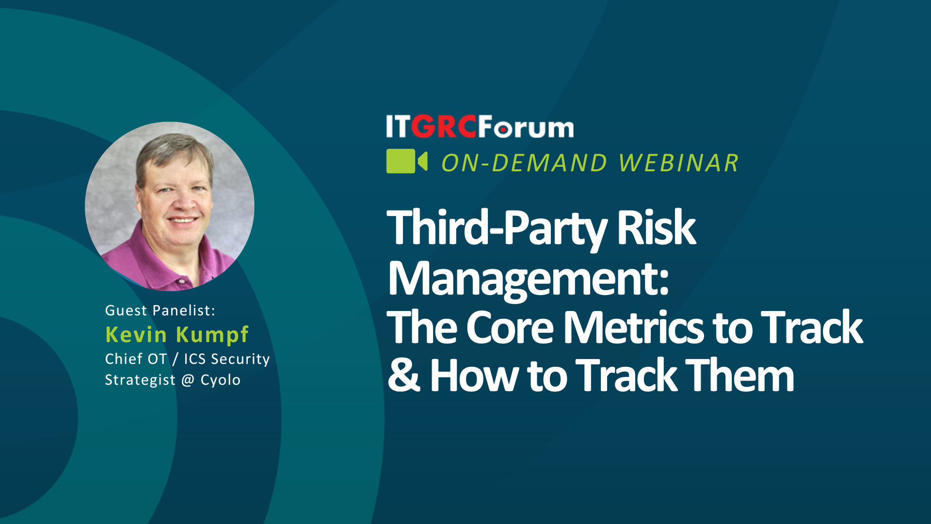 On-Demand Webinar: Third-Party Risk Management - Core Metrics to Track